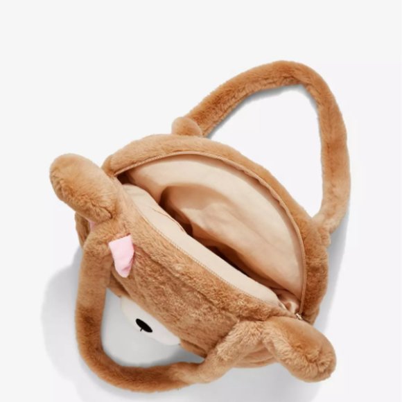 Hot Topic | Bags | Teddy Bear Fuzzy Plush Shoulder Bag Nwt | Poshmark